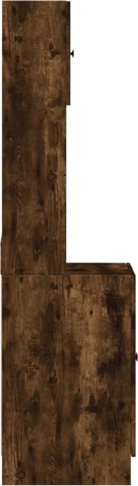 Kuchyňská skříňka kouřový dub 60 x 50 x 180 cm kompozitní dřevo 3276641