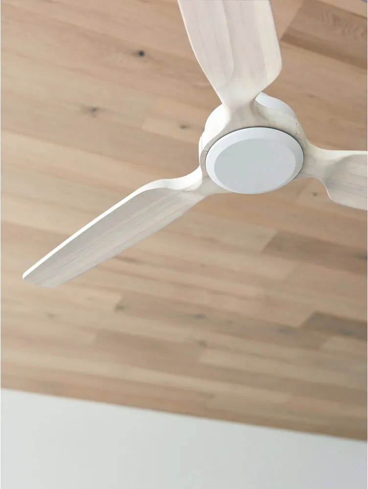 BEACON LUCCI AIR SHOALHAVEN 213052 56“ bílá/světlé dřevo Reverzní stropní ventilátor
