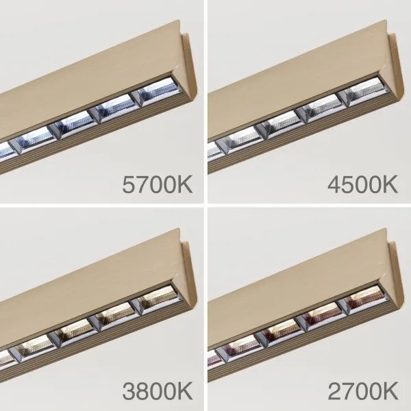Orion HL 6-1716/120 - LED Stmívatelný lustr na lanku TARA LED/44W/230V zlatá