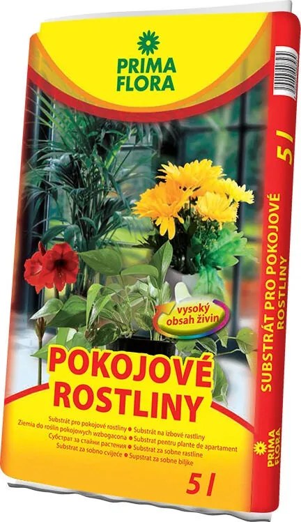 AGRO CS PRIMAFLORA substrát pro pokojové rostliny 5 l 00229A