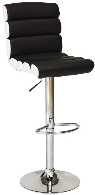 Casarredo Barová židle KROKUS C-617 černá/bílá