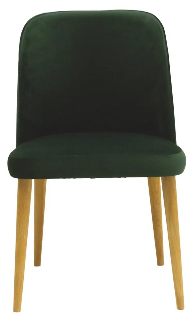 Bradop Židle celočalouněná LEA dubová Z222 | Látka: 562 - TRINITY-562,Provedení: H - Hnědá