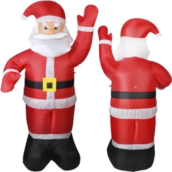 Nafukovací LED Santa Mikuláš reklamní poutač