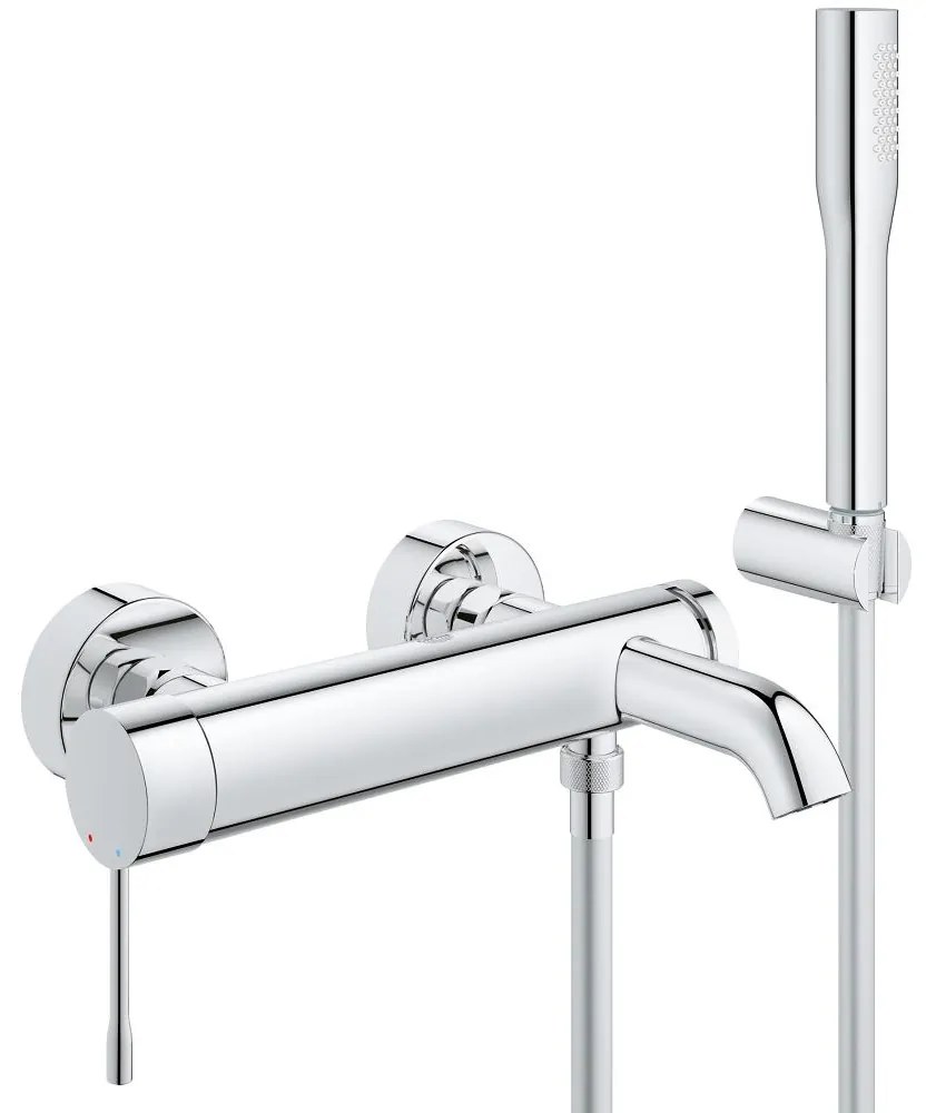 Grohe Essence - Vanová baterie s příslušenstvím, chrom 33628001