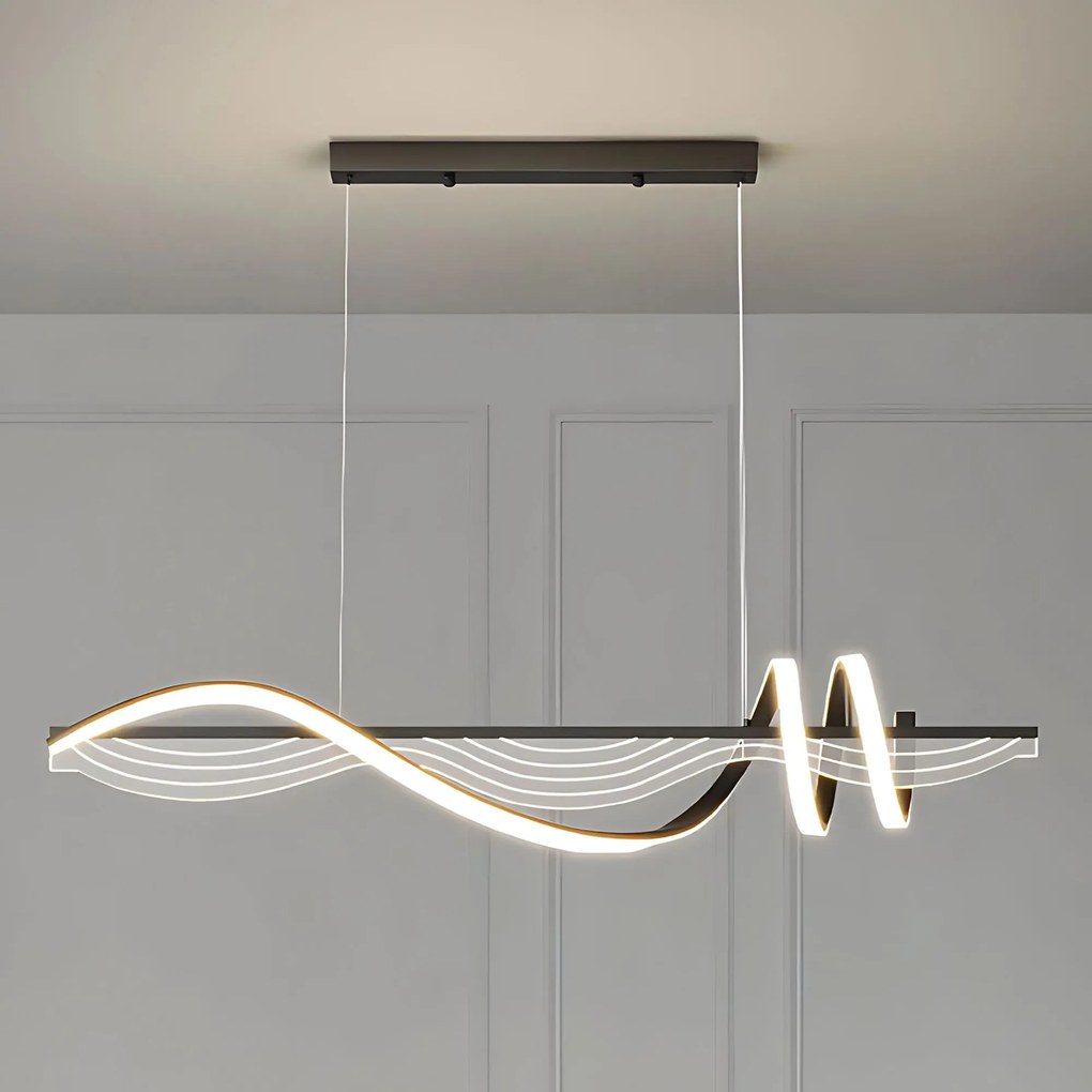 Toolight Závěsné LED osvětlení E3 LHJ041-CP 100 cm černé