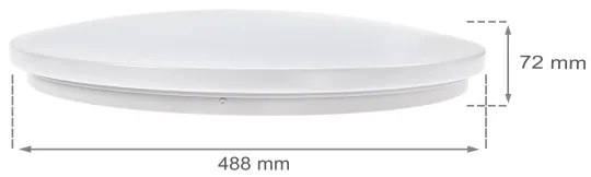LED Stmívatelné stropní svítidlo NYMPHEA LED/36W/230V 2700-6500K Wi-Fi Tuya