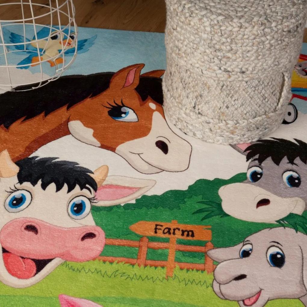 Obsession koberce Dětský kusový koberec Juno 472 Farm - 160x230 cm