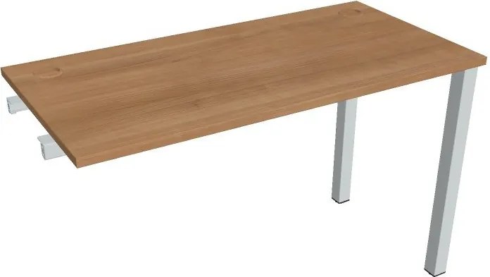 Hobis Kancelářský stůl řetězící Hobis UE 1200R, deskaakát, černá černá