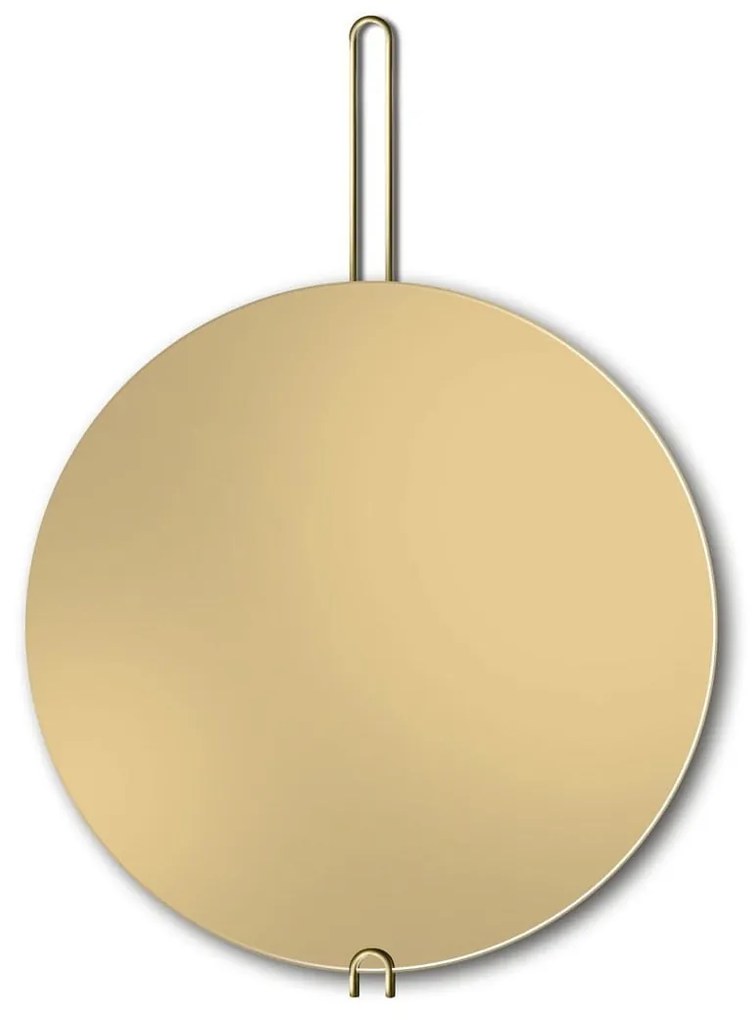 Zrcadlo Hoko Gold Rozměr: Ø 50 cm