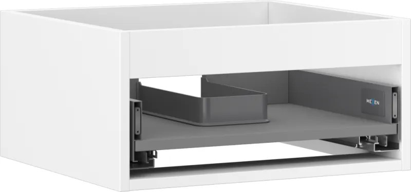 Mexen Box-A, závěsná skříňka 50 cm, 1 zásuvka, bílá matná, 91AX0-0500-235-1-01