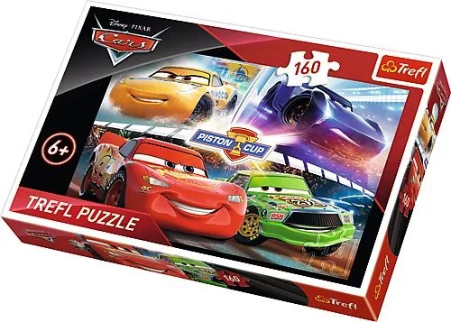 Trefl Puzzle 160 - Vítězové závodu/ Disney Cars 3