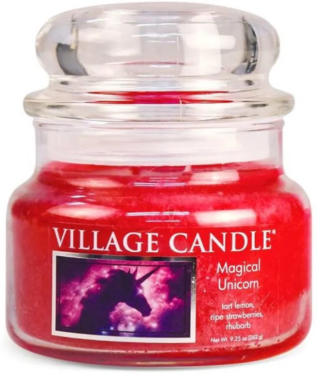 Village Candle – vonná svíčka Magical Unicorn (Magický jednorožec), 262 g