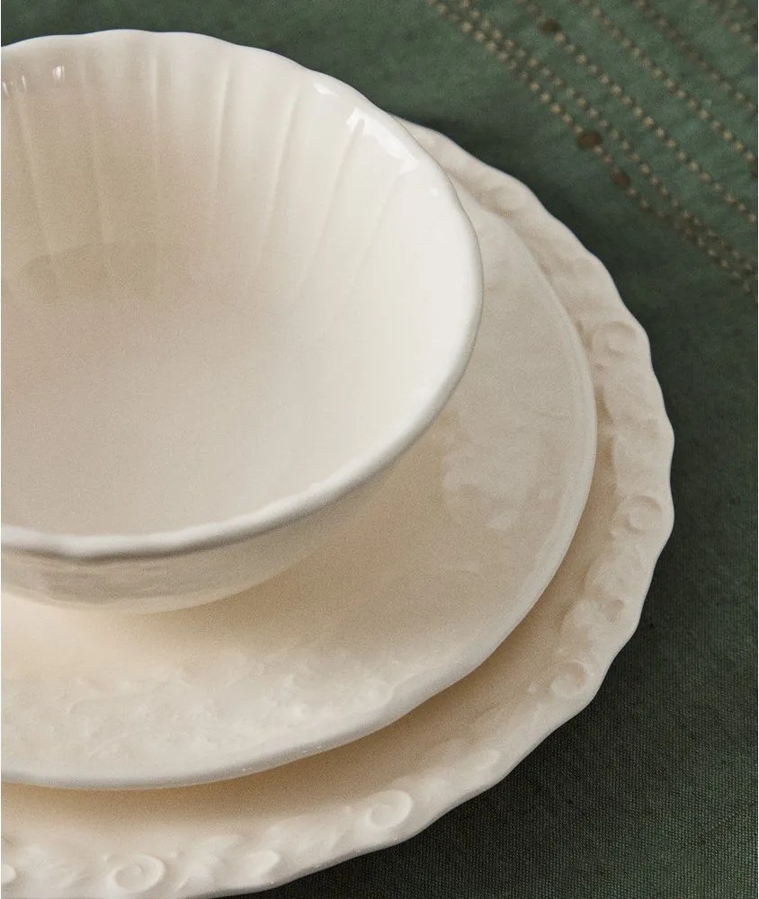 Béžový keramický talíř ø 28 cm Varla – Kave Home