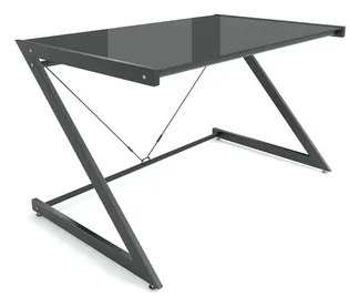 Kancelářský stůl Zoom 152x76 cm, černá/černá