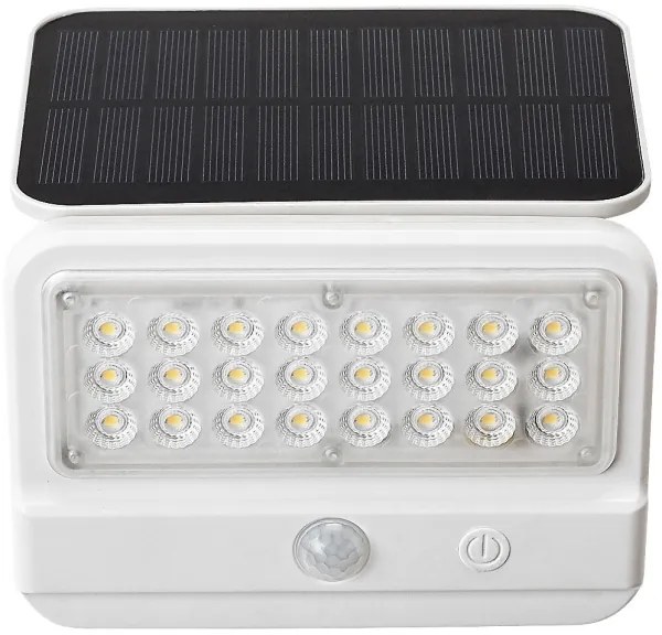 Rabalux 77090 - LED Solární nástěnné svítidlo FLAXTON LED/7W/3,7V IP54 bílá