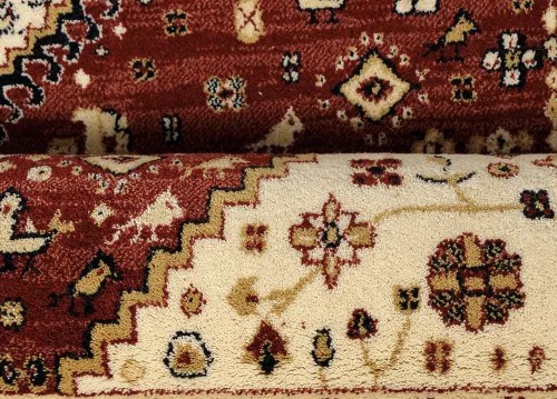 Koberce Breno Kusový koberec JENEEN 90/C78R, Červená, Vícebarevné, 240 x 340 cm