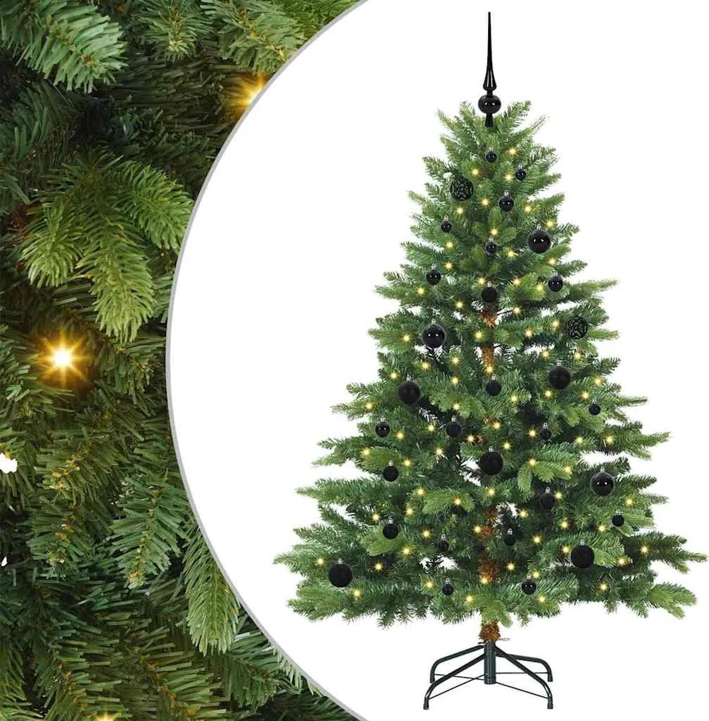 Umělý vánoční stromeček s stojanem Zelená 150 cm PE a PVC 3397537