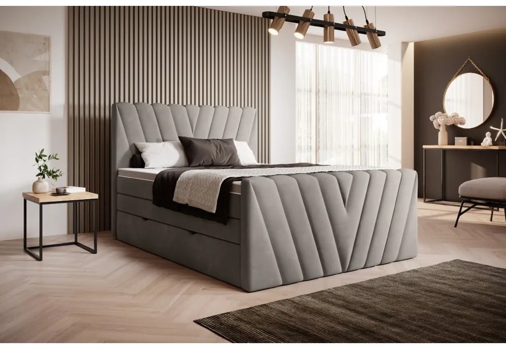 Candice boxspring postel 160X200 Materiál / Dekor: Lukso 39