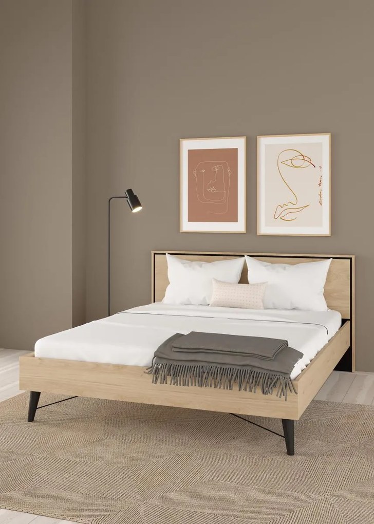 FALCO Postel Rain 160x200 jackson hickory