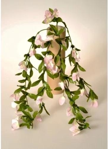Umělá květina Bouganvillea sv. růžová, 50 cm