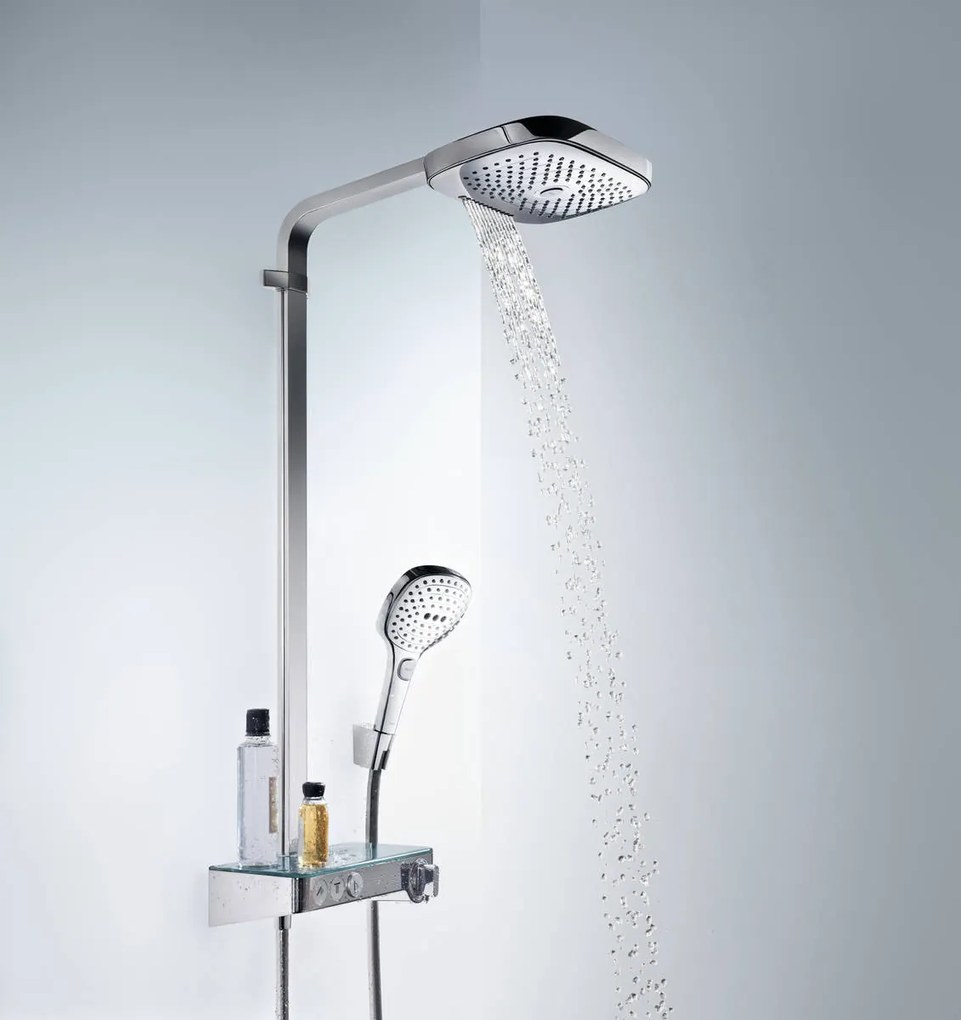 Hansgrohe Raindance Select E, Showerpipe 300 3jet s termostatem ShowerTablet Select 300, chromová, HAN-27127000