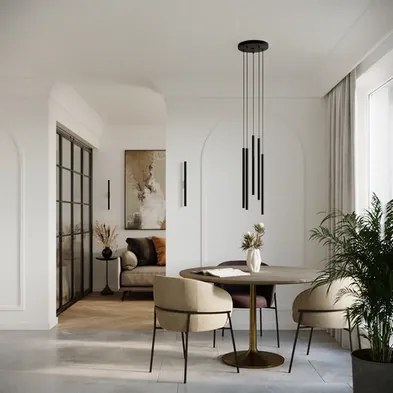 Nástěnné svítidlo SOLLUX PASTELO 2 černé G9 2x8W bez žárovky SL.1178
