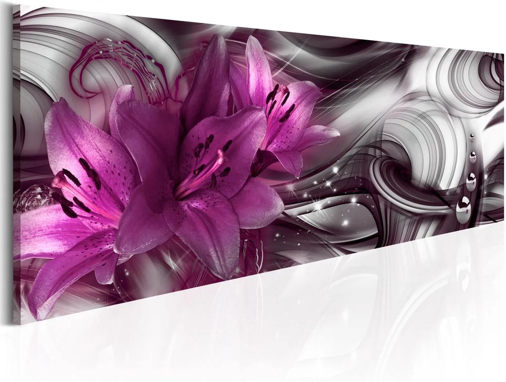 Obraz - Purple Depth 150x50