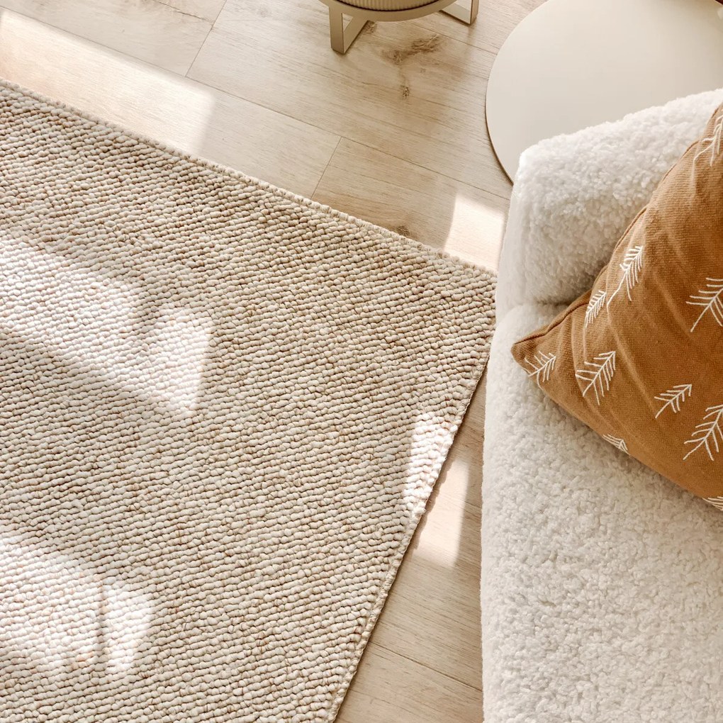 ELLE Decoration, Běhoun Wolly Ultra 106228 Cream z kolekce Elle, 80x240, bílá, ložnice
