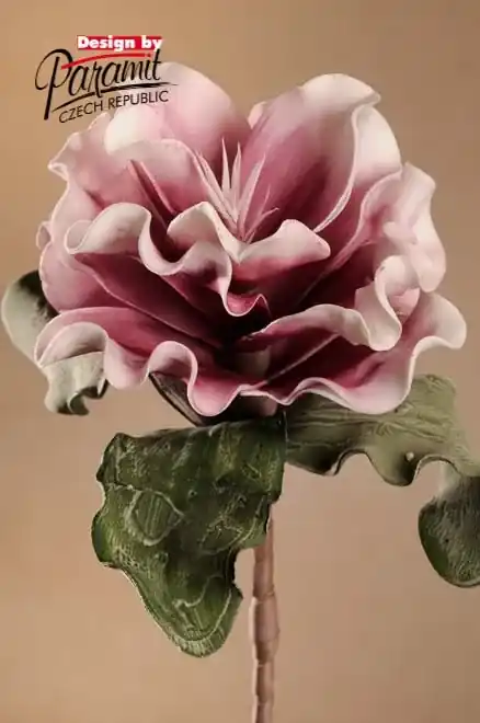 Paramit Dekorační květina s jedním květem 63 cm fialová | BIANO