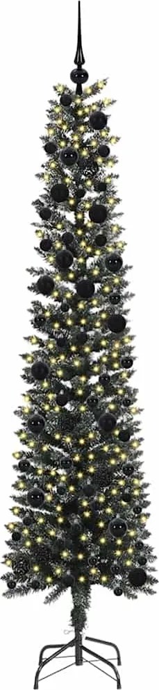 Umělý vánoční stromeček Zelená 240 cm PVC, plast a ocel 3395965