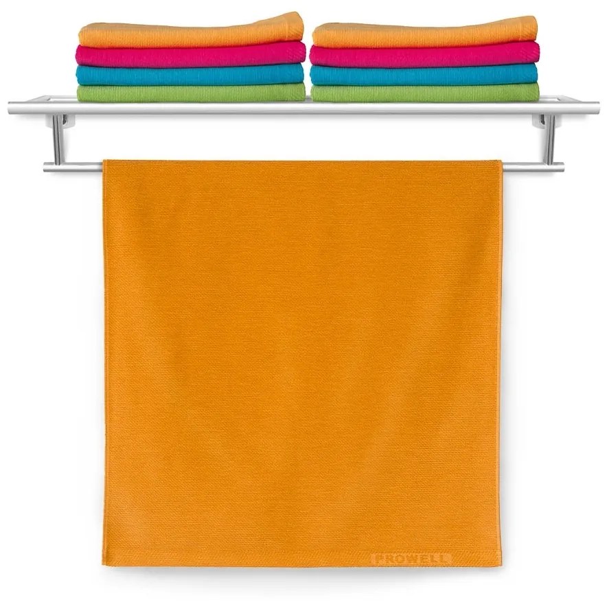Veba ručník prowell pruh - oranžová 50x100