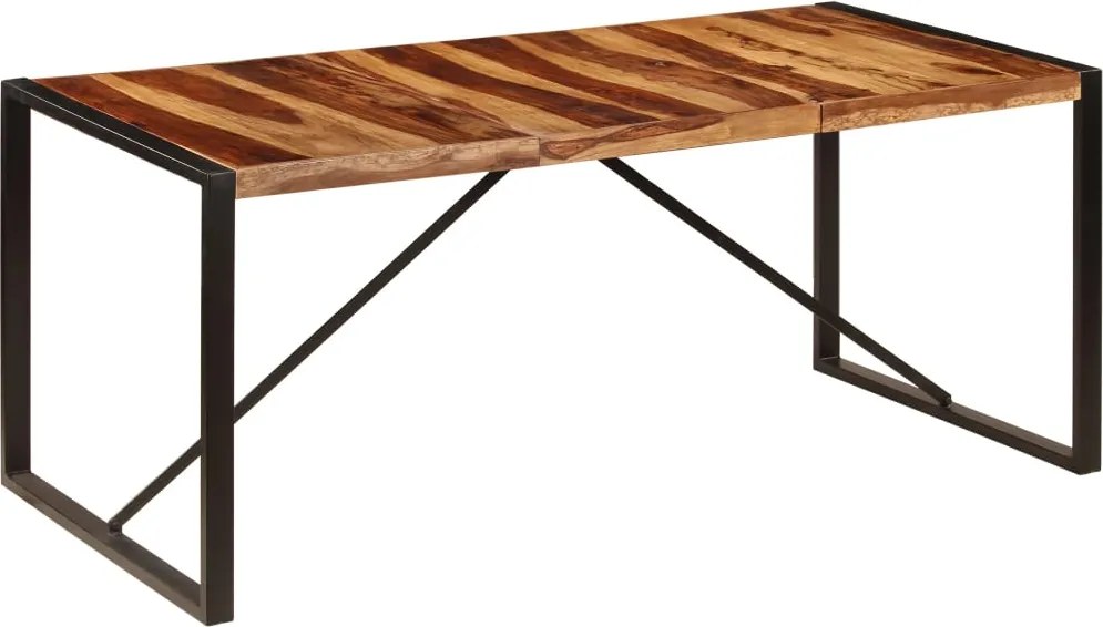 Jídelní stůl 180 x 90 x 75 cm masivní akáciové dřevo 247416