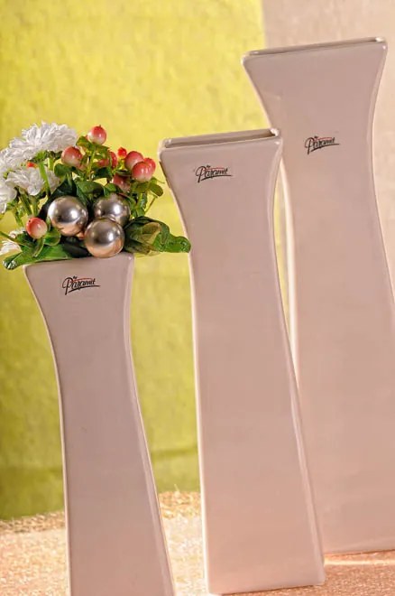 Paramit CEDRETA váza béžová 35 cm