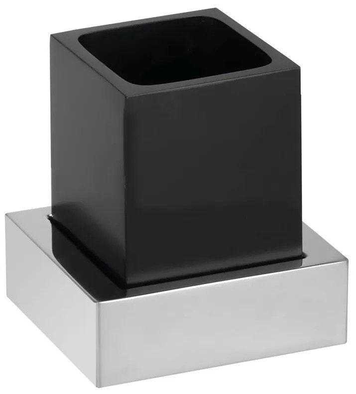 Sapho Sapho, X-STEEL pohár na postavení, černá, XS105B