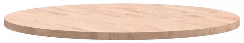 Stolní deska Ø 80 x 2,5 cm kulatá masivní bukové dřevo - Default Title