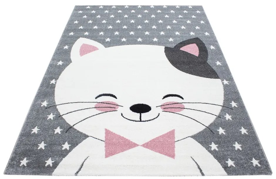 Růžovo-šedý dětský koberec 160x230 cm Kids – Ayyildiz Carpets