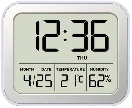 JVD Bílá digitální bateriová meteostanice JVD SB774.2