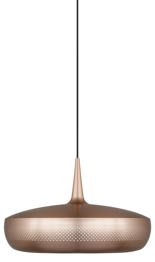 Stínidlo Clava Dine Brushed Copper Ø 43 x 28 cm - UMAGE