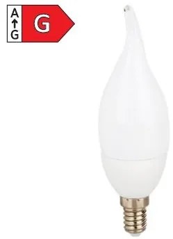 Diolamp SMD LED žárovka matná Candle Tip C37 7W/230V/E14/6000K/600Lm/200°