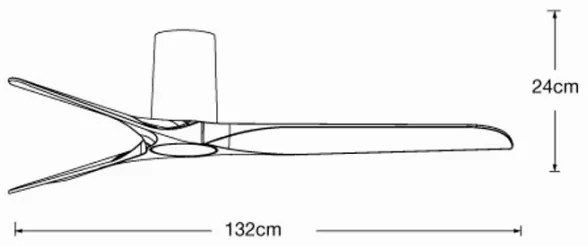 Lucci air 21610049 - Stropní ventilátor LONDO bílá + dálkové ovládání