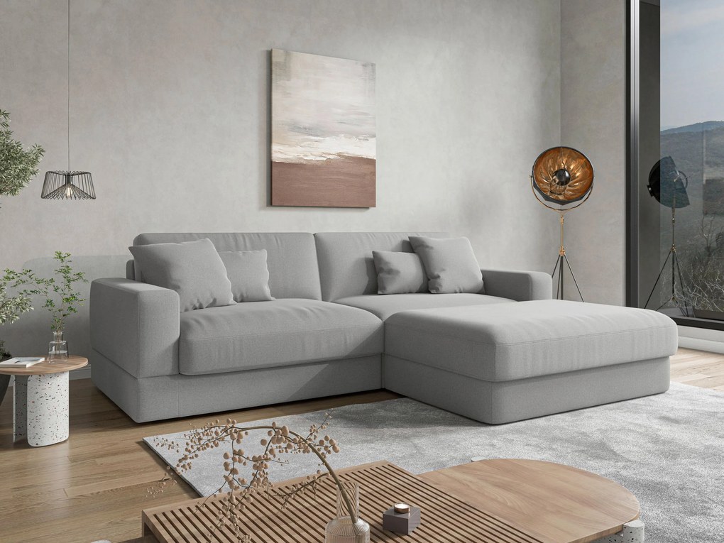 XXXLutz ROHOVÁ SEDAČKA, textil, šedá Sit & More - Sedací soupravy - 000144027409