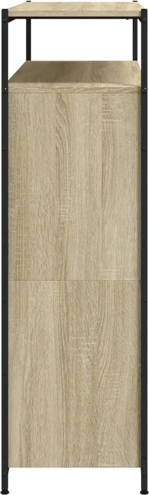 Botník se 4 výklopnými zásuvkami dub sonoma 100 x 34 x 112 cm 3214414
