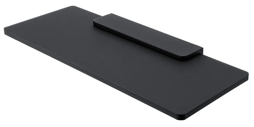 Černá police do koupelny z plexiglass, 30 cm NIMCO MAYA černá MAC X330-C-90