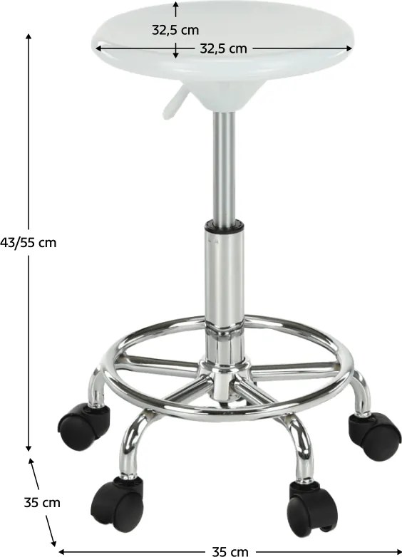 Kondela Židle, bílá/chrom, MABEL 4 NEW