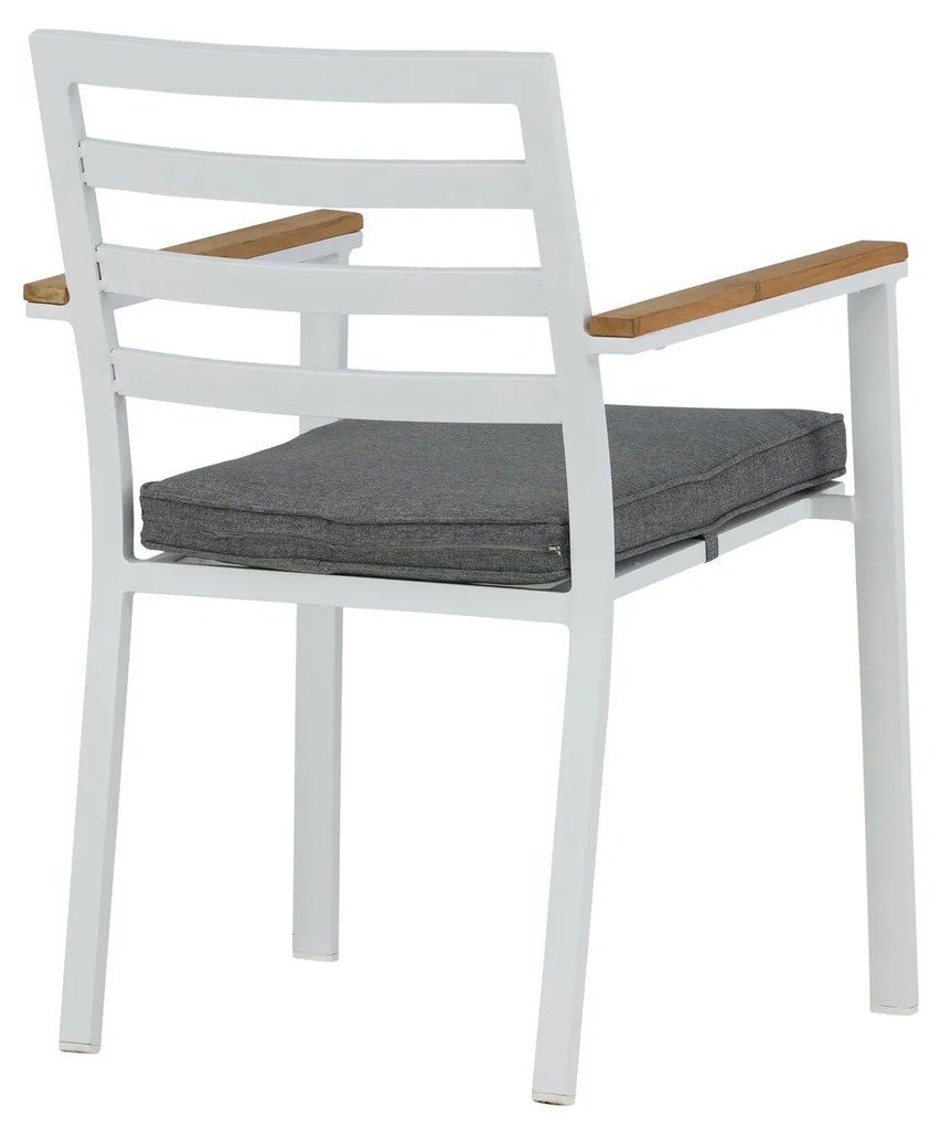 Jídelní židle Brasilia, 2ks, bílá