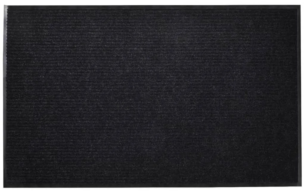 241267 vidaXL Černá PVC rohožka 120 x 180 cm