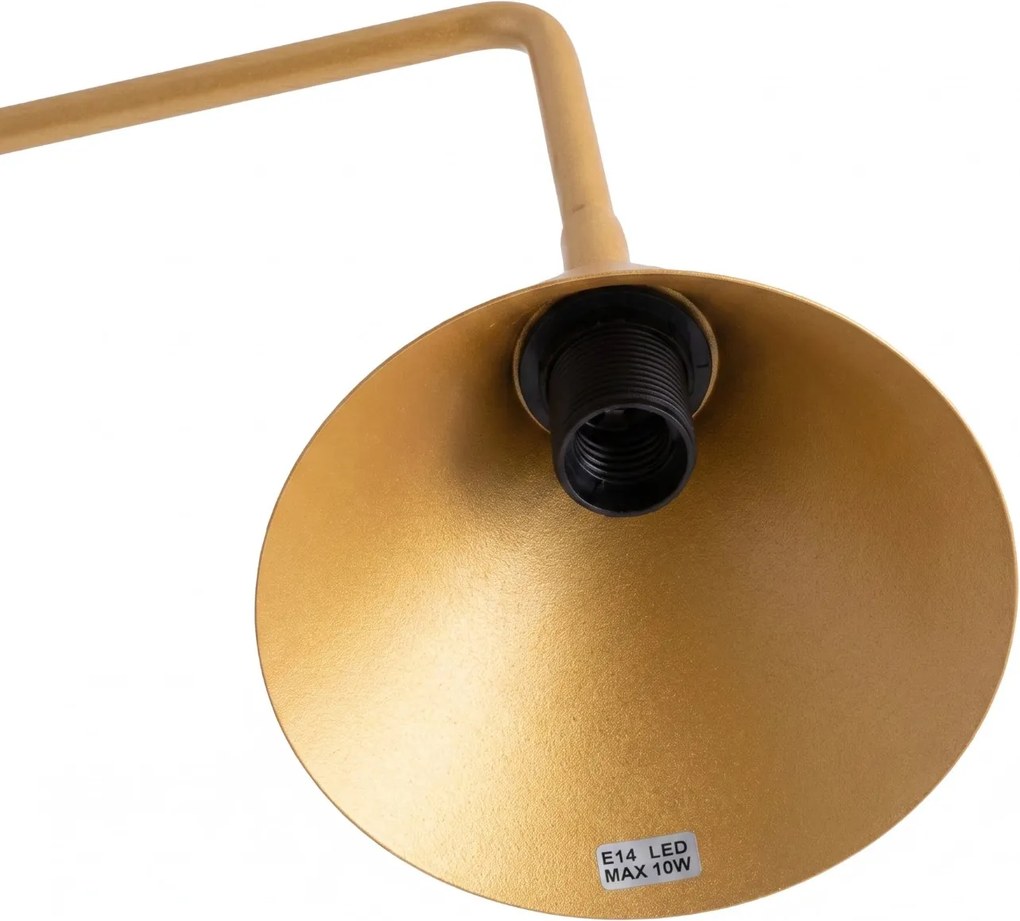 Sollux Lighting Stolní lampa NOX zlatá