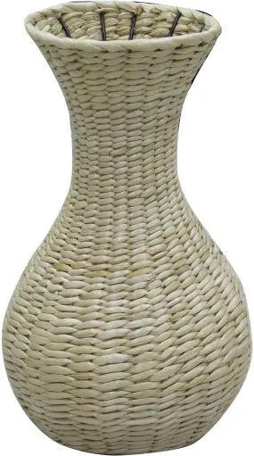 XXXLutz KOŠÍKOVÁ VÁZA, kov, přírodní materiály, 40 cm Landscape - 008779003501