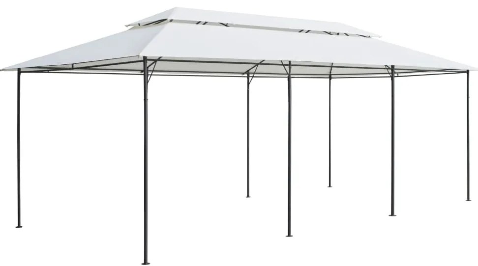 vidaXL Marketos Zahradní altán 600 x 298 x 270 cm bílý 180 g/m²
