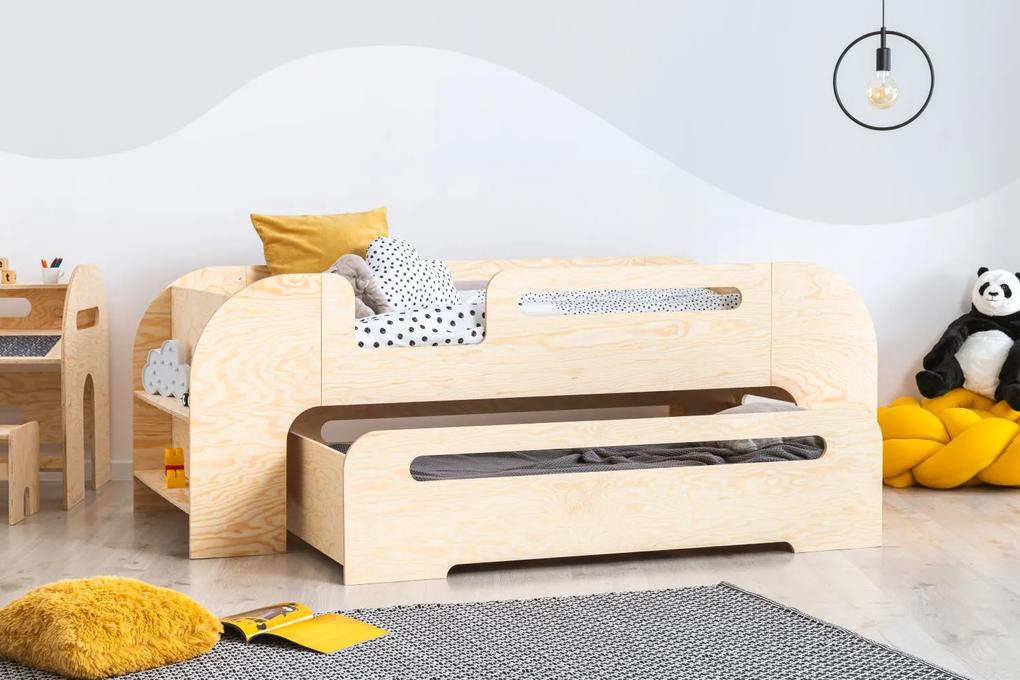 Adeko Dětská dřevěná postel AIKO - 140x70